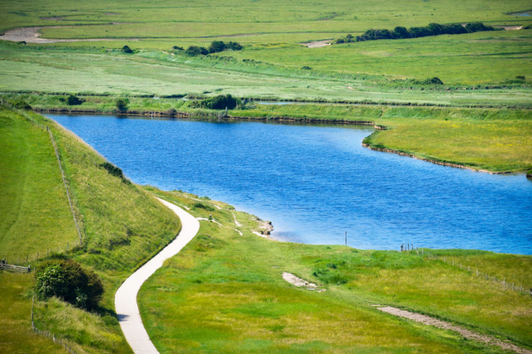 Cuckmere Valley et ses célèbres Méandres - Destination Angleterre