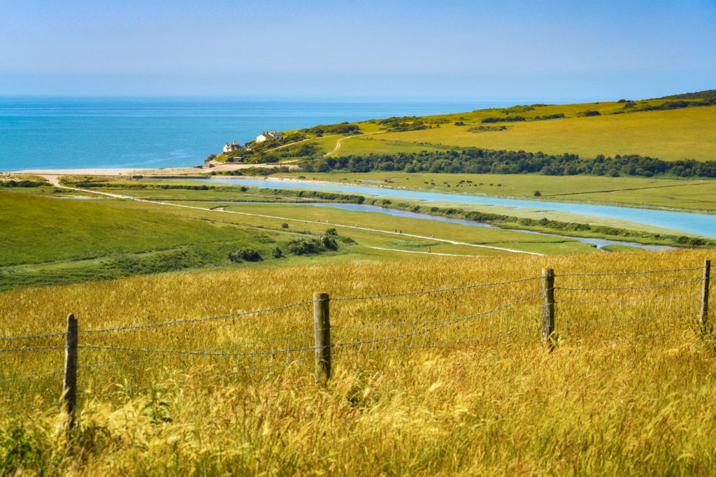 Cuckmere Valley et ses célèbres Méandres - Destination Angleterre