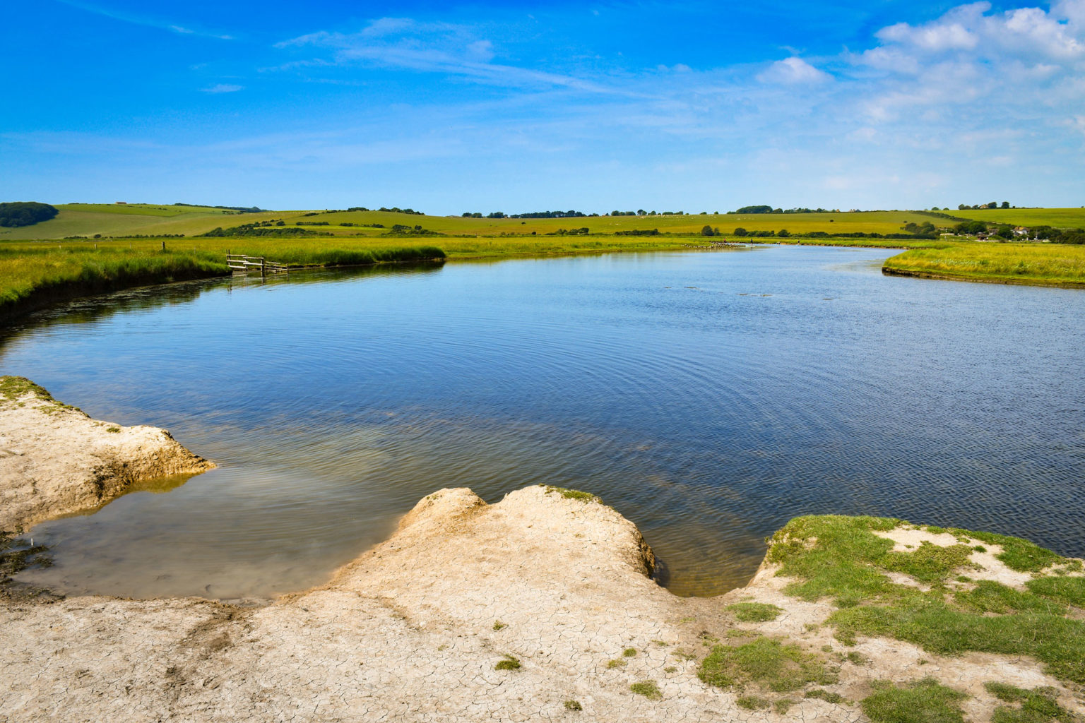 Cuckmere Valley et ses célèbres Méandres - Destination Angleterre