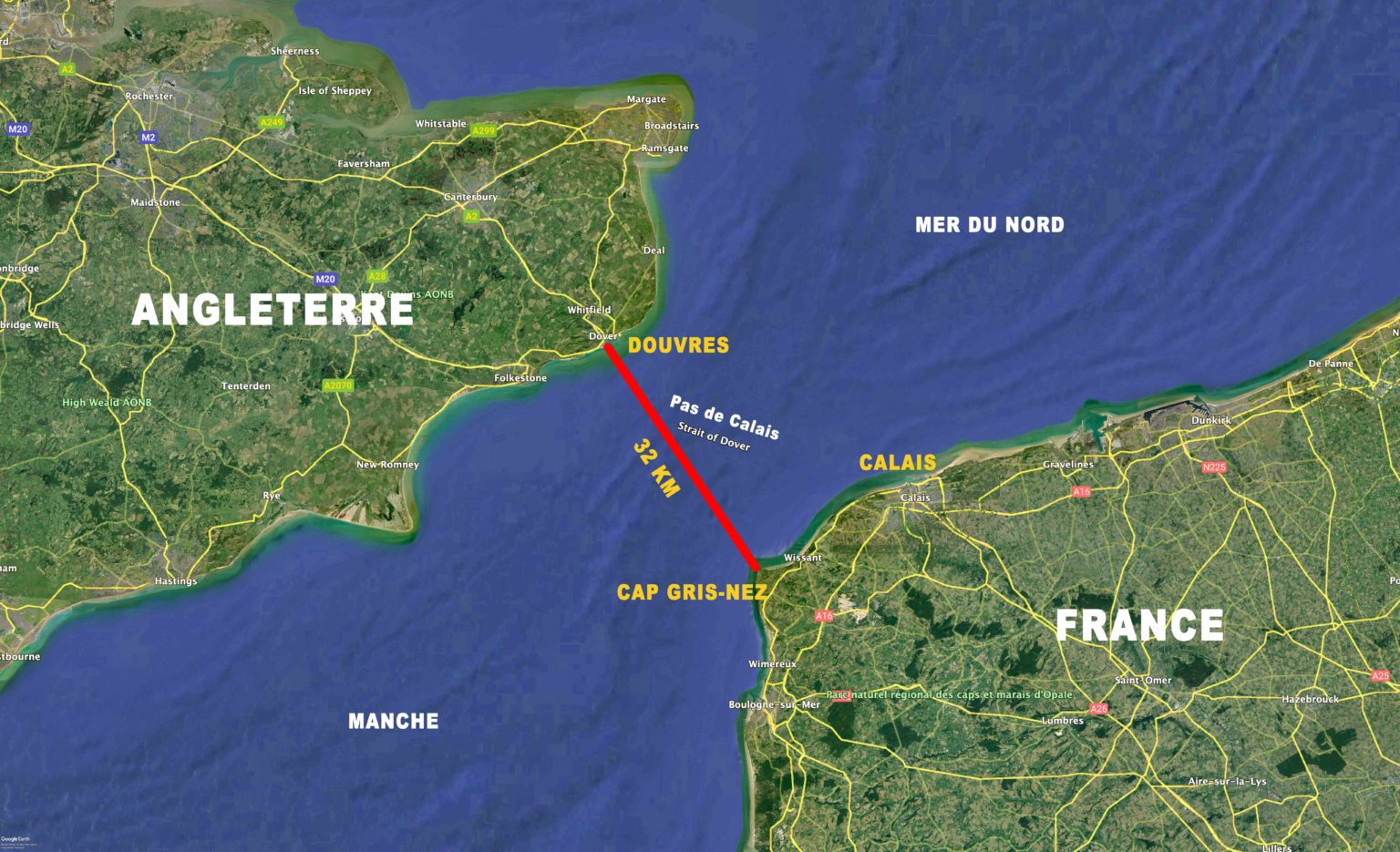 Les Falaises de Douvres : la Porte d’Entrée de l’Angleterre ...